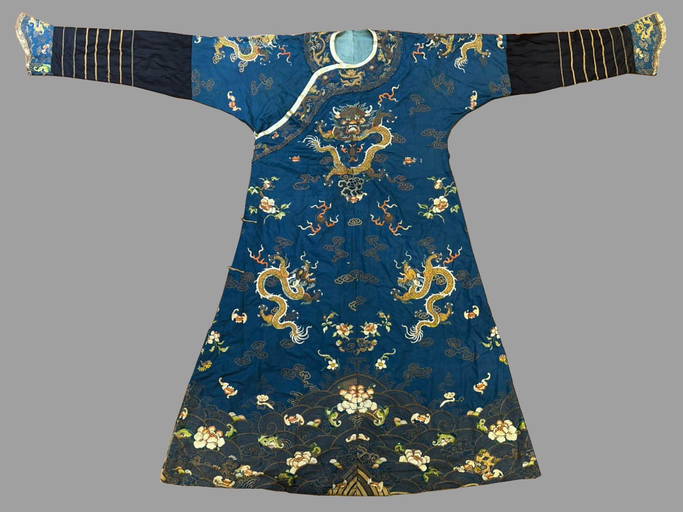 In The Qing Dynasty, The Golden Dragon Robe