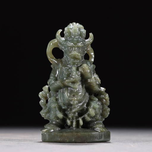 In The Qing Dynasty, The Decoration Of The Statue Of David King Kong By ...