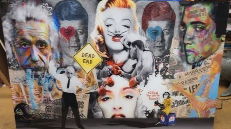 Marc Rudinsky " Movement" Acrylic Painting Big Auction