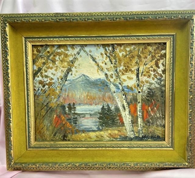 Richard Packer (american 1916-1998) Oil On Board Auction