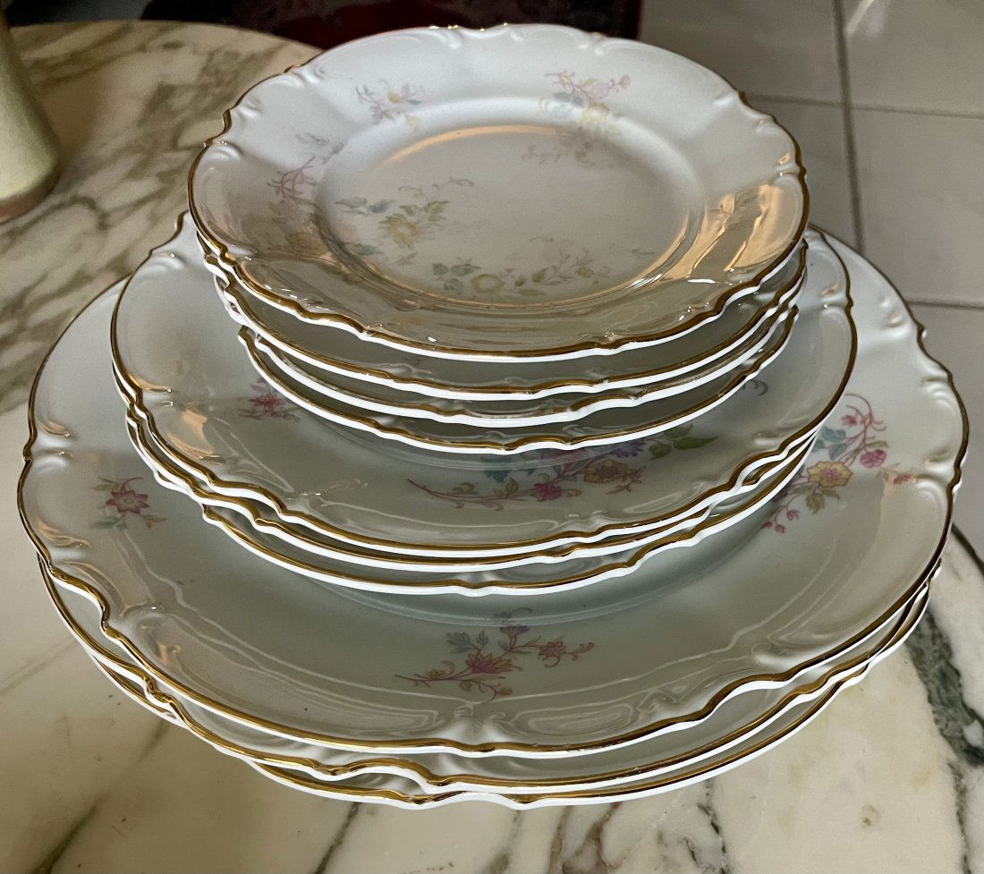 Hutschenreuther Selb Bavaria Germany Pasco 10 Porcelain Plates The ...