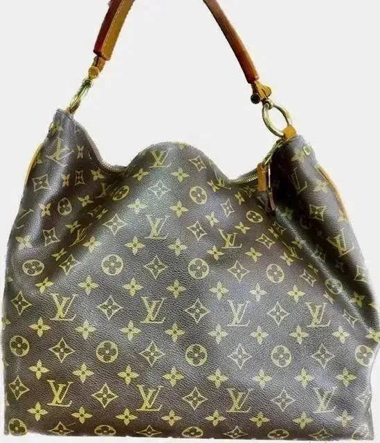 Louis Vuitton Lv Monogram Brown Sully Bag Auction