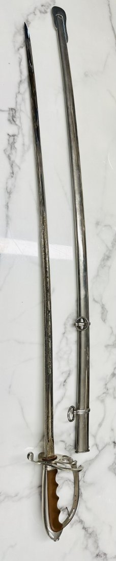 Us Military Officer's Dress Sword By Gemsco Auction