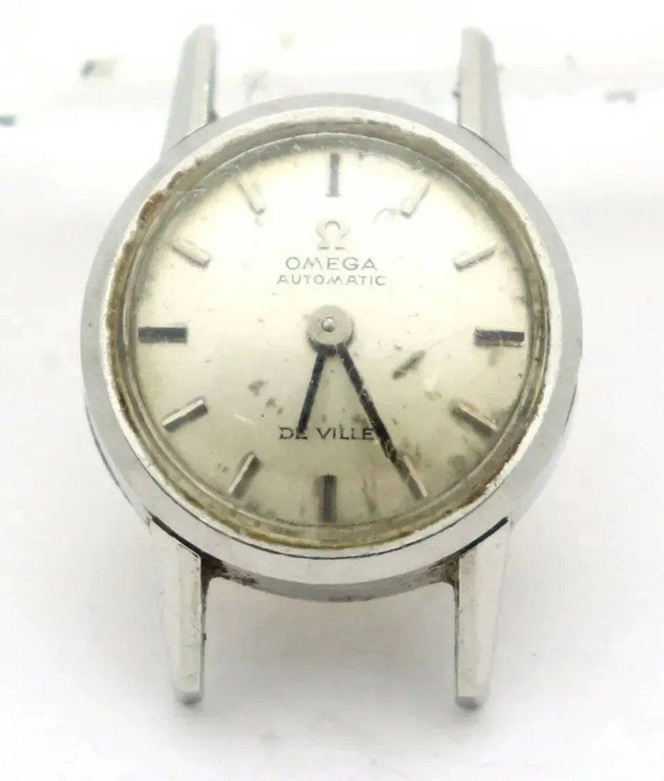 Vintage 1960's Omega Automatic Deville Caliber 661 Movement 24 Jewels ...