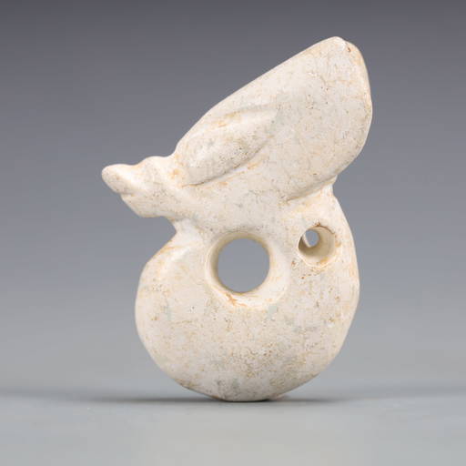 A Exquisite Hongshan Culture White Jade 'boar& Dragon' Ornament