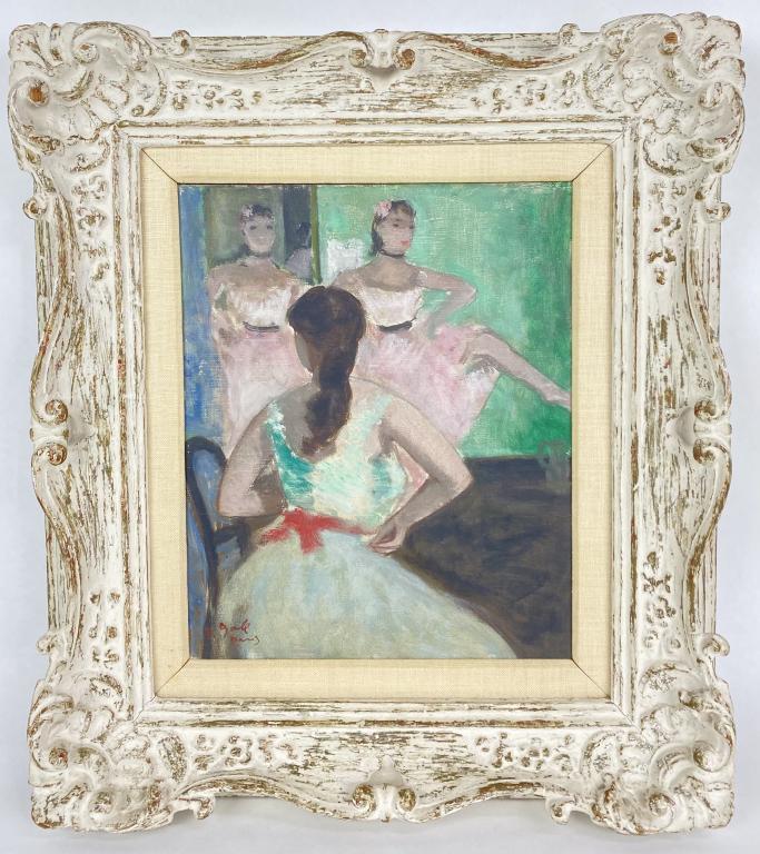 Francois Gall (french, 1912 1987) Oil Painting