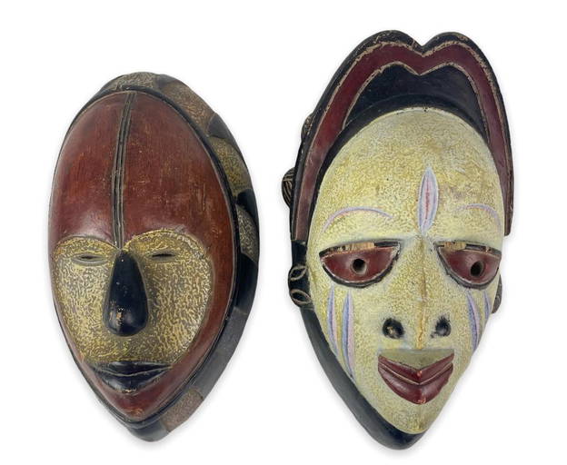 Yoruba & Igbo Nigerian Masks