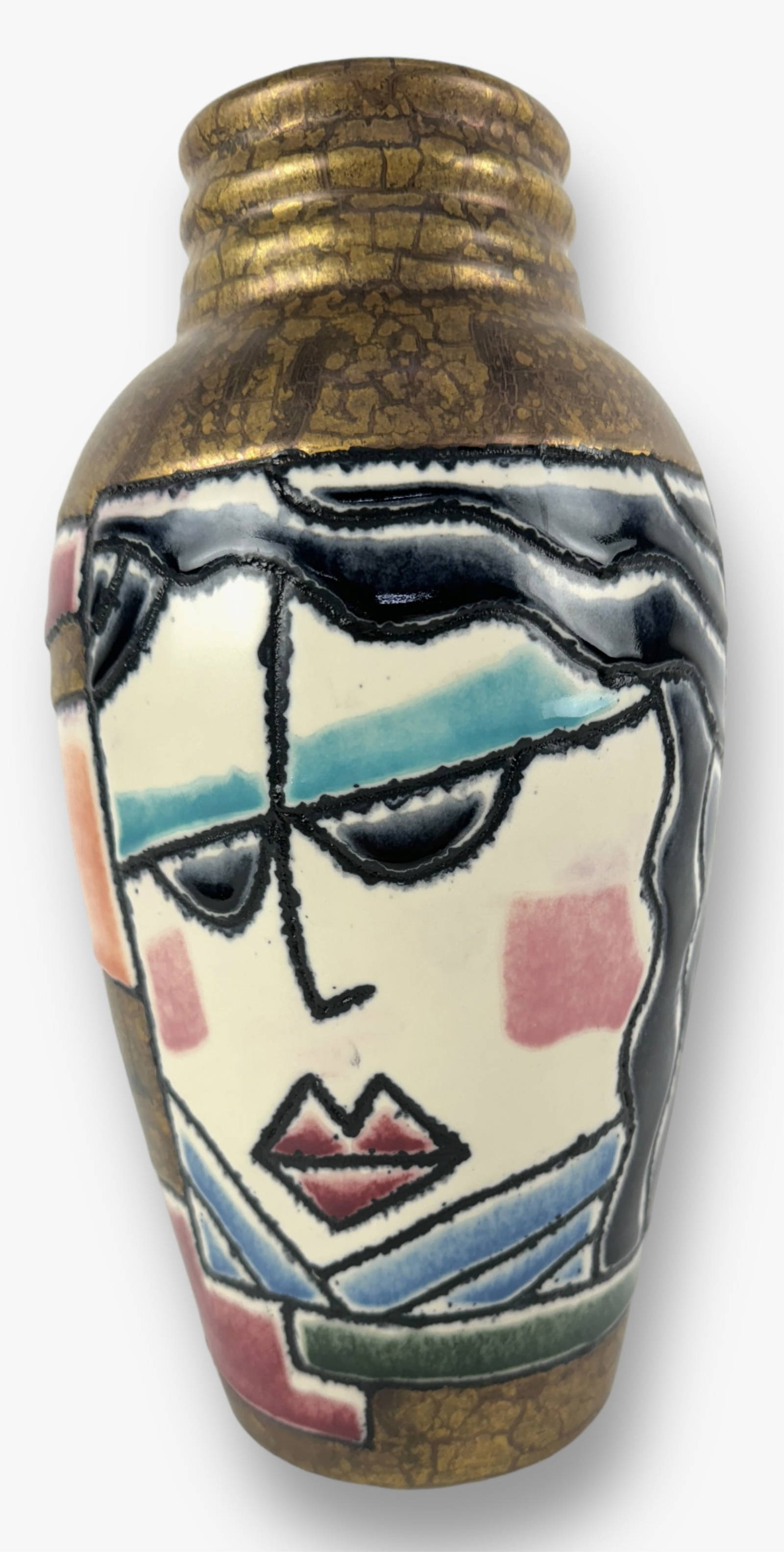 Rimas Visgirda Stoneware Modernist Vase Auction