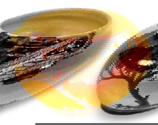 French Majolica Cicada Sicard Pottery