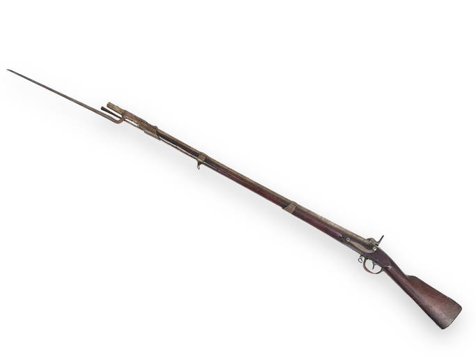 Civil War Era Musket W/ Bayonet