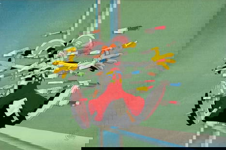 Walt Disney Studios Animation Cel. 101 Dalmatians Auction