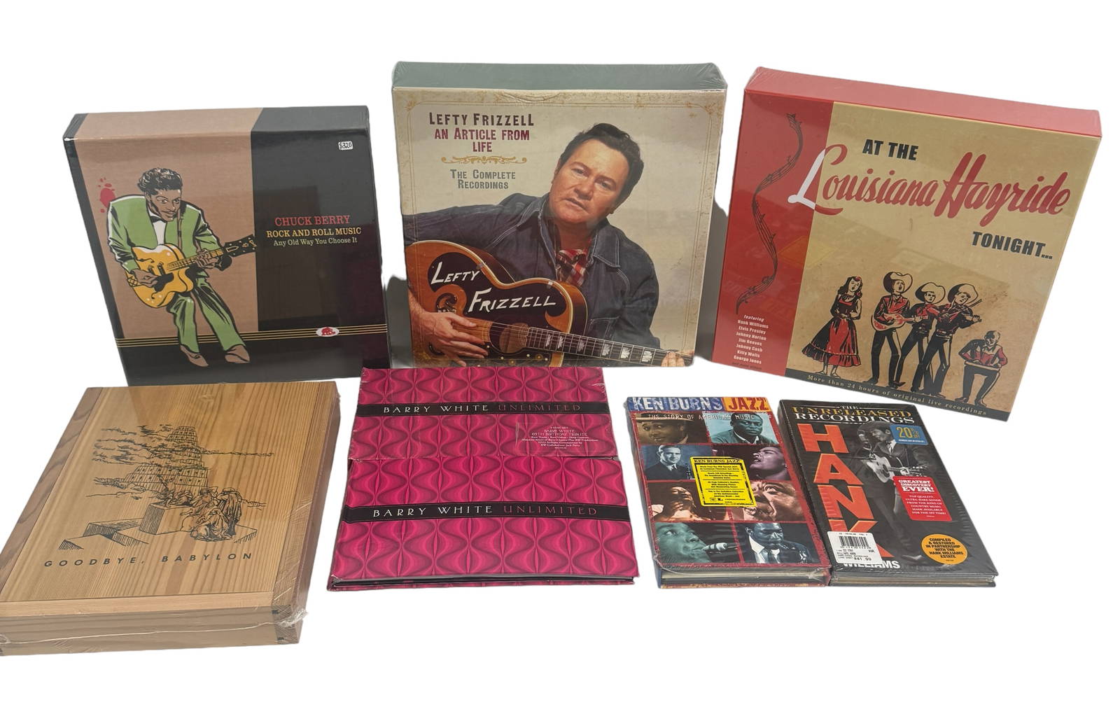 (8) Assorted Boxed Cd Sets Auction