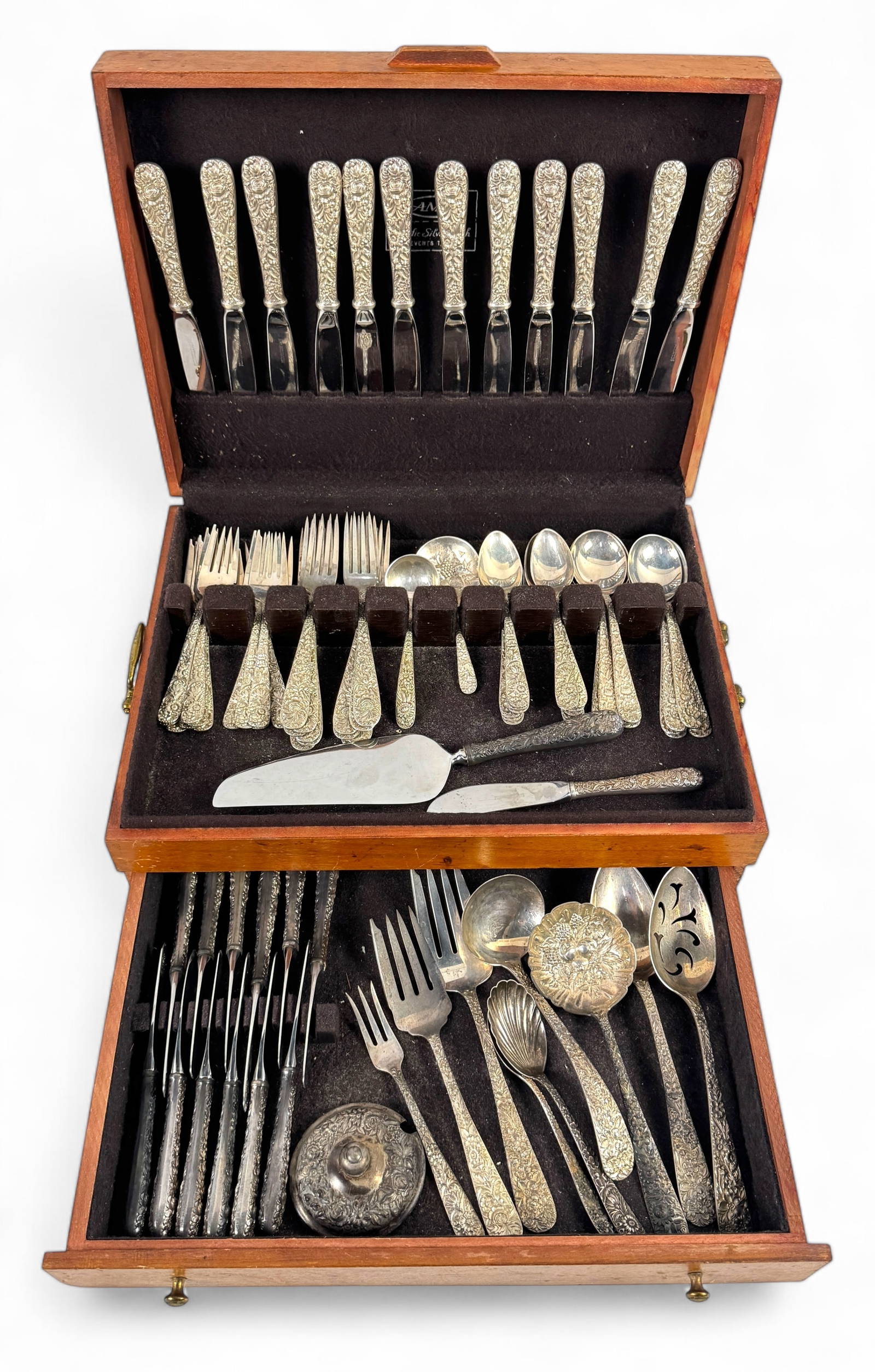 (85) S. Kirk & Son Sterling Silver Flatware Auction