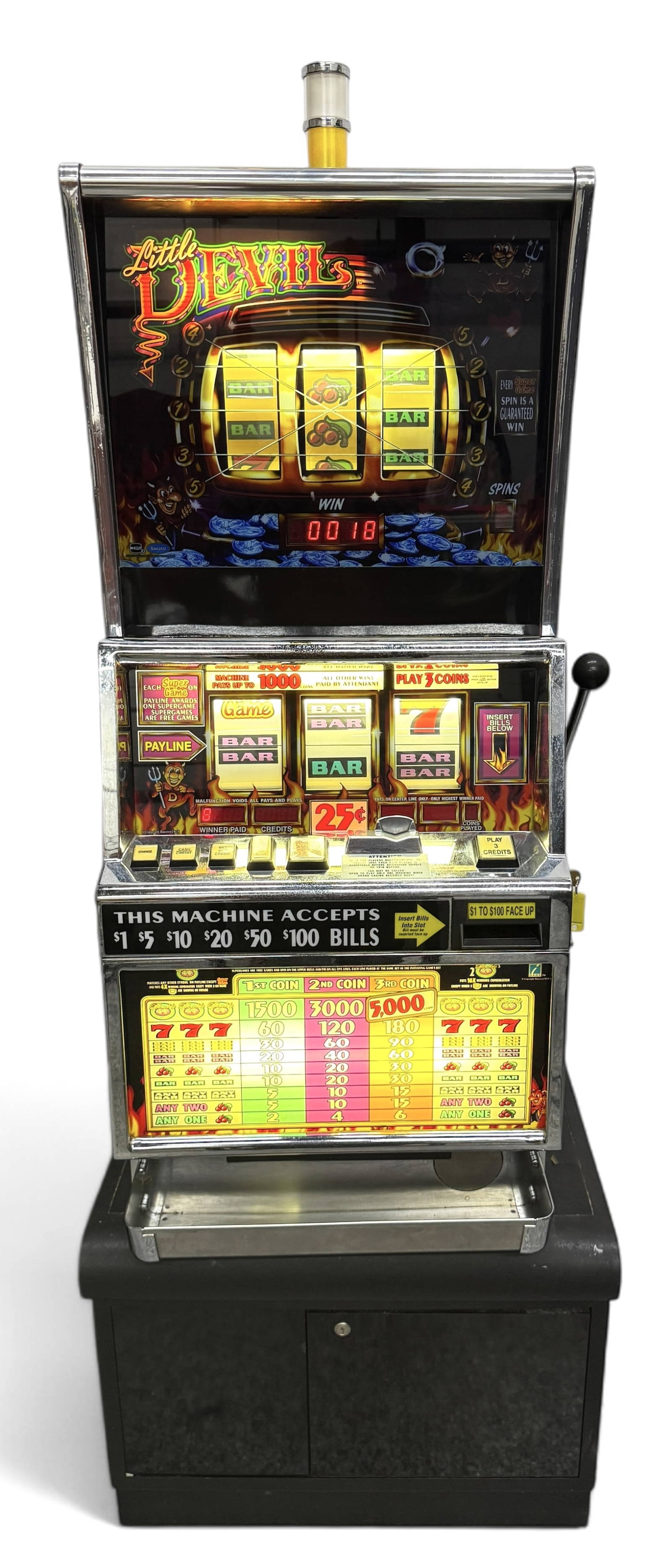 Little Devil Slot Machine By Igt 1998 Auction