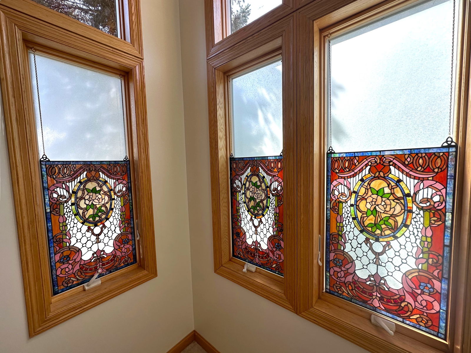 Set Of (3) Stained Glass Window Panel - Jun 18, 2025 | Sebastiancharles ...