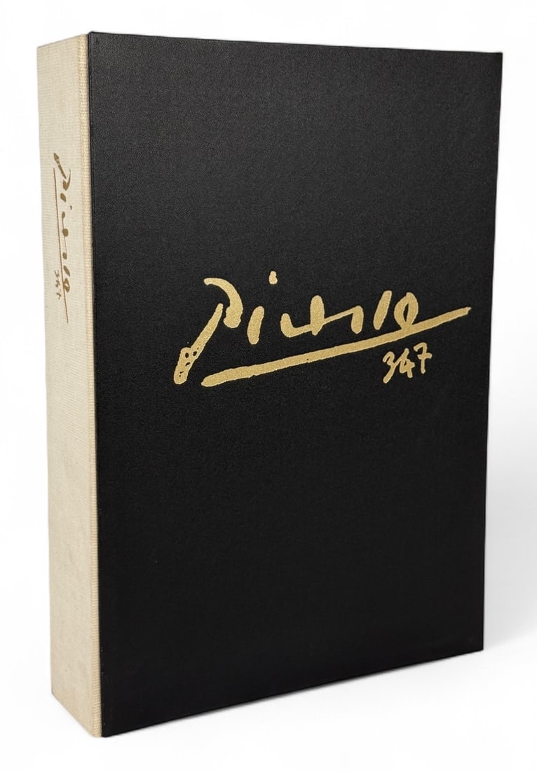 Pablo Picasso 347 Folio Two Volume Box Set Auction