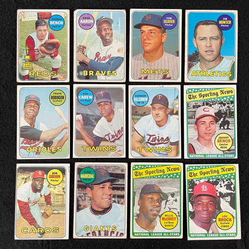 1969 Topps Baseball Cards Stars and Commons. - Nov 23, 2021 | APL Cards ...