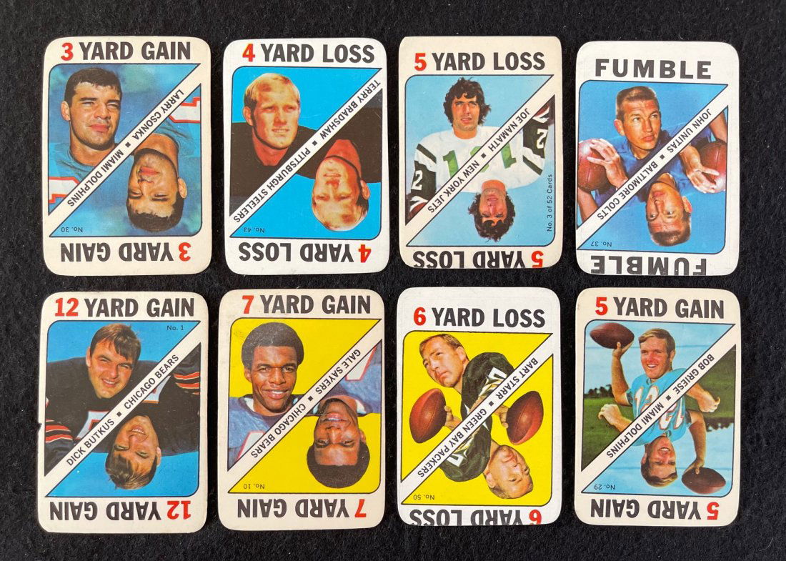 1971 Topps Football Game Cards