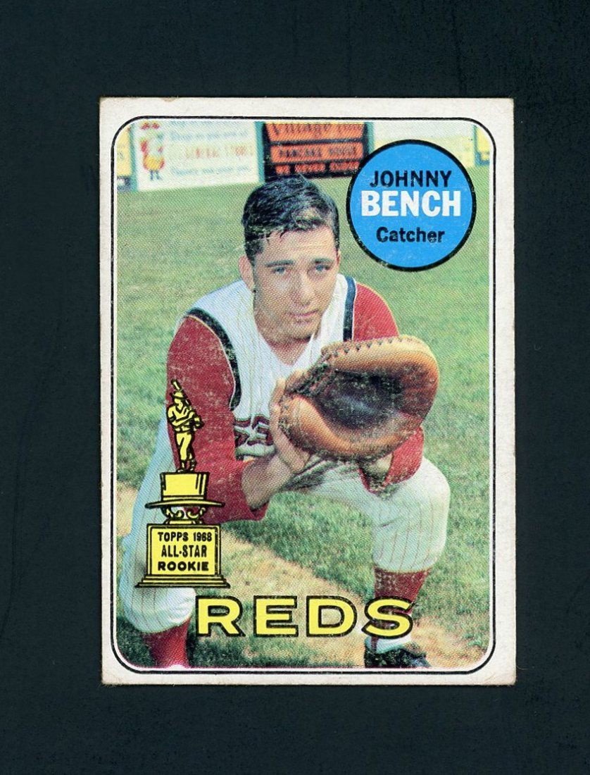 1969 Topps Baseball # 95 Johnny Bench