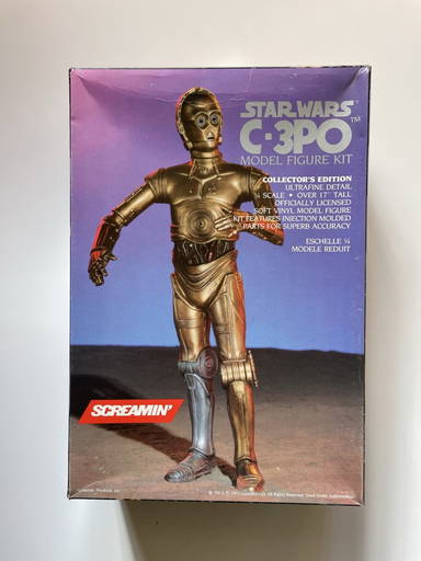 Star Wars C 3po Model Figure Kit