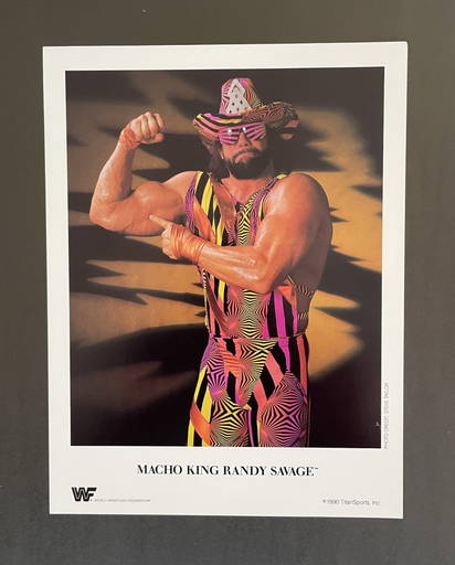WWF Macho Man Randy Savage 8 x 10 - Nov 30, 2022 | APL Cards ...