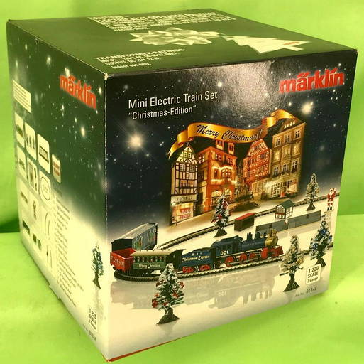 Marklin Z scale 81846 Christmas freight set in original (#0103) on Dec ...
