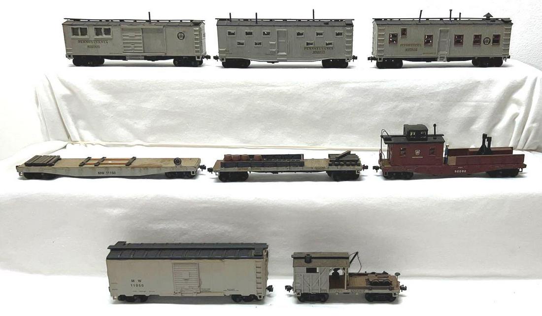 HO gauge eight Pennsylvania MOW cars tool forge - Jan 15, 2022 ...