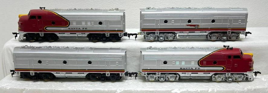 Penn Line Ho Gauge Santa Fe Diesel A B B A Locomotive