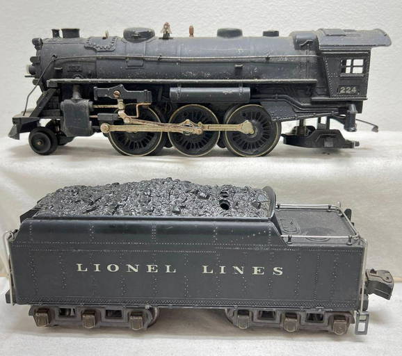 Prewar Lionel O Gauge 224 2 6 2 Steam Locomotive With