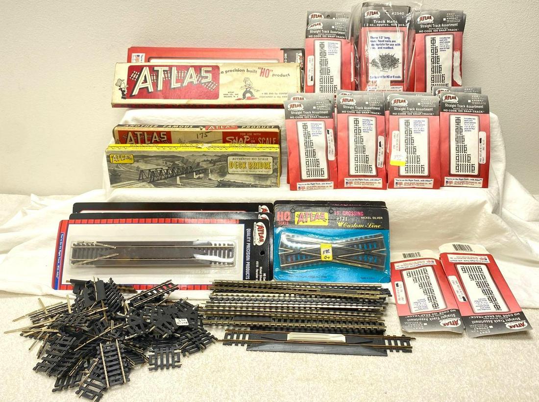 Ho Gauge Large Group Of Atlas Track Rerailers Straight Track ...