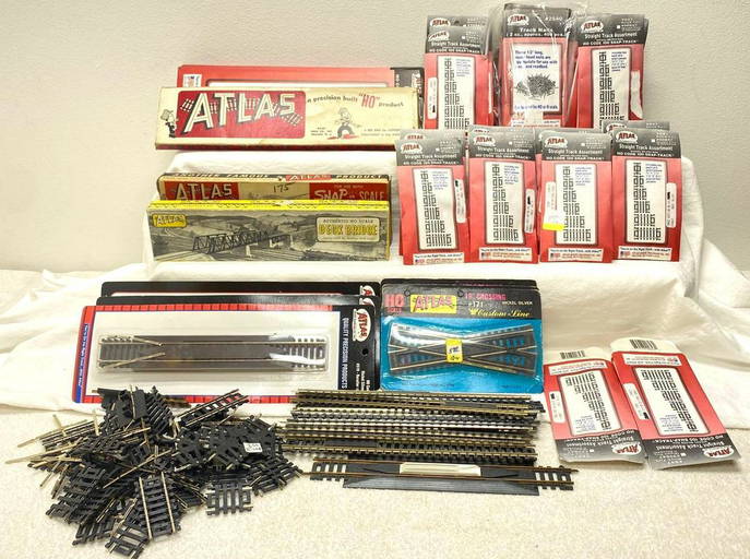 Ho Gauge Large Group Of Atlas Track Rerailers Straight Track ...