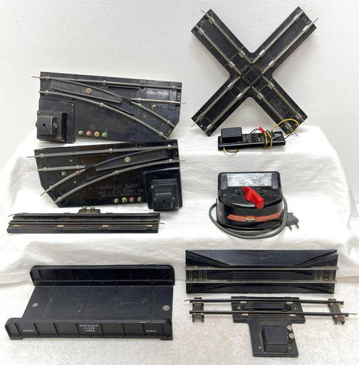 Postwar American Flyer S Gauge Switches Crossover Track Accessories