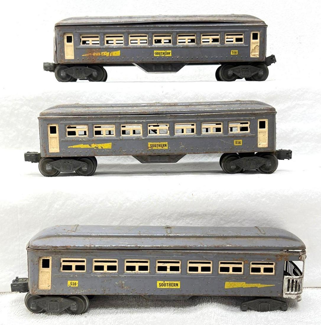 Postwar Lionel O Gauge 2400 Series Passenger Cars Coaches Observation