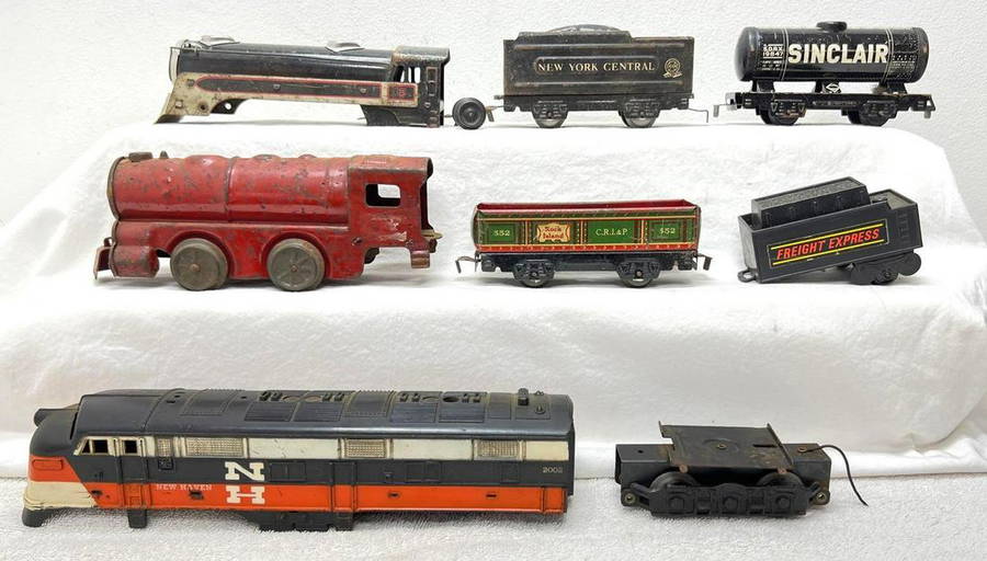Postwar Marx O Gauge 19847 552 2002 Nyc Tender And More
