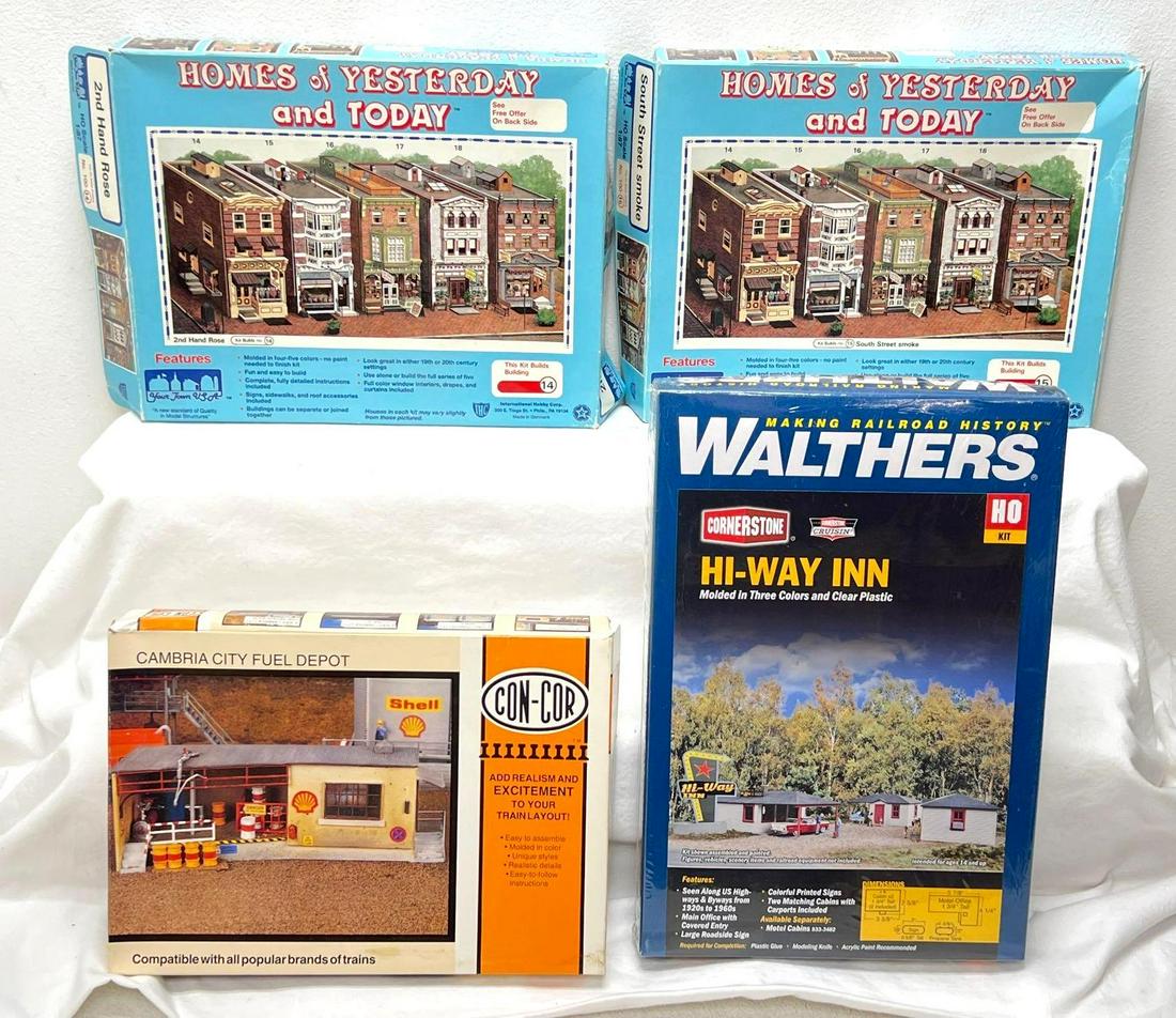 Ho Gauge/scale Unbuilt Ihc Con Cor Walthers Buildings
