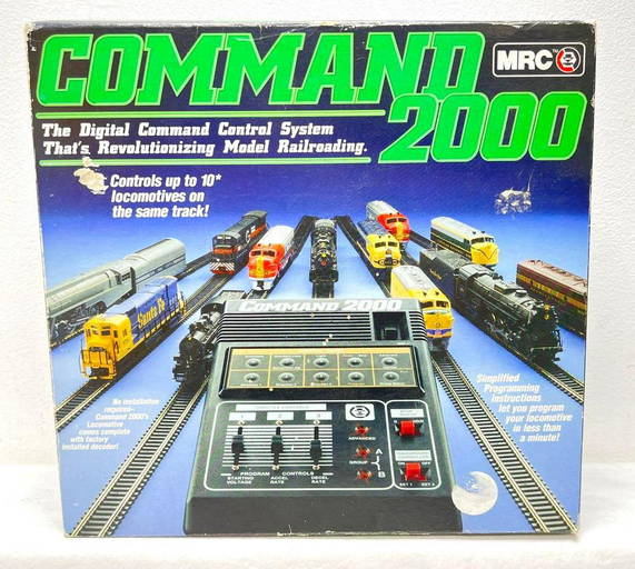 HO Gauge/Scale MRC Command 2000 in original box - Jun 25, 2022 ...