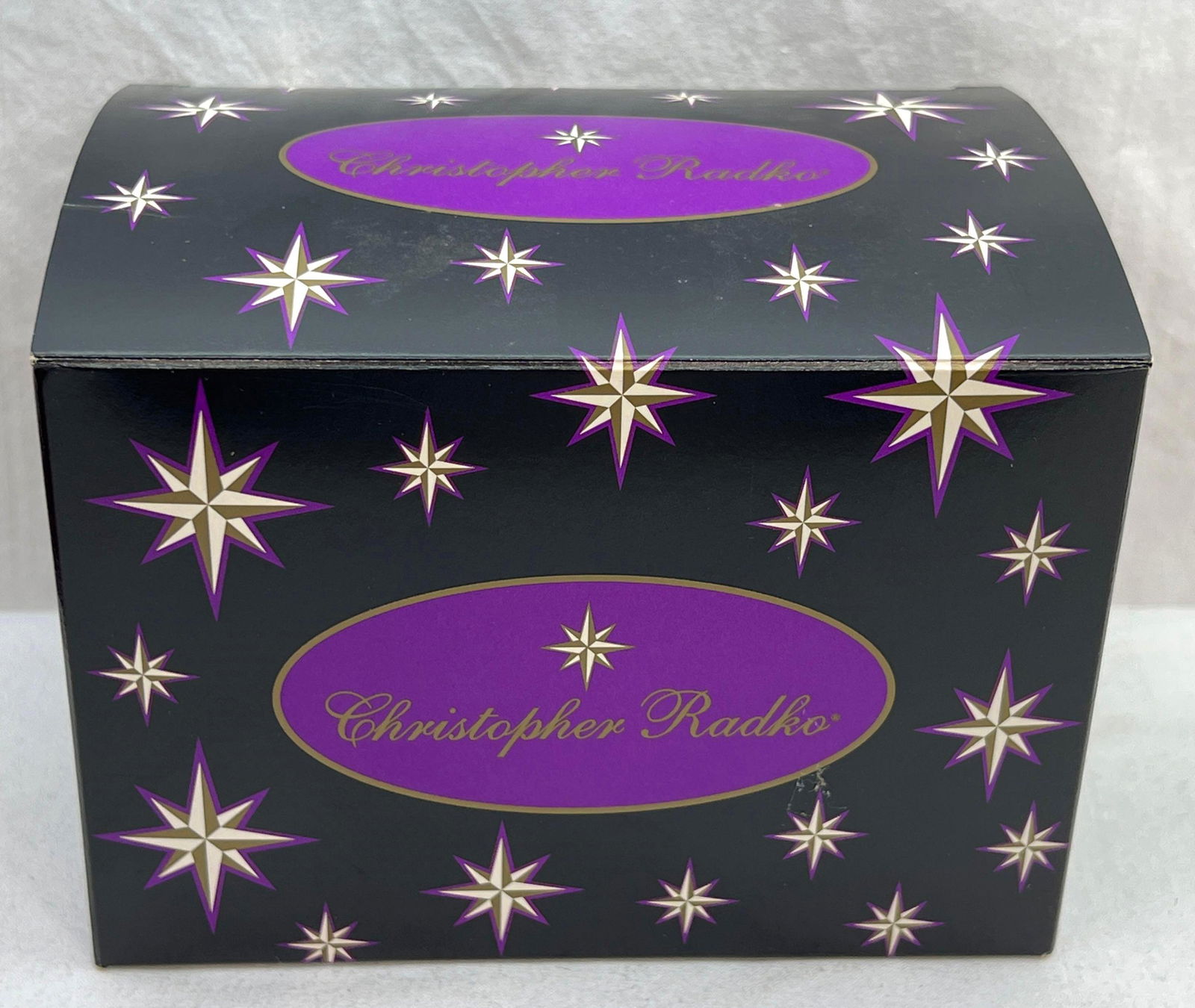 Christopher Radko hand blown glass hand painted Just Married VW-Bug ...