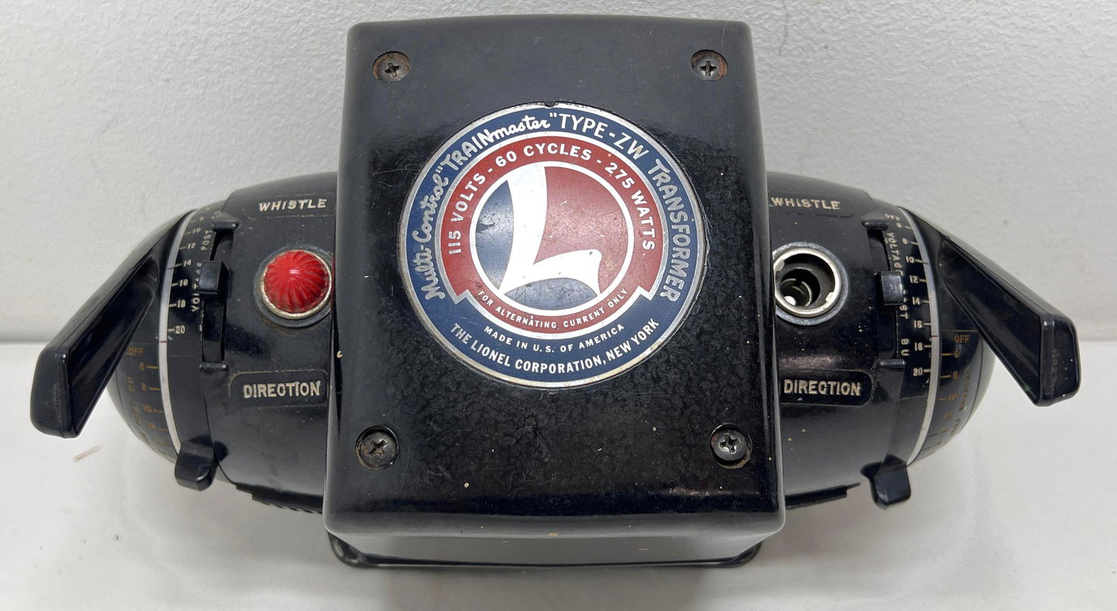 Postwar Lionel O Gauge Type ZW model R 275 watt transformer - Nov 19 ...