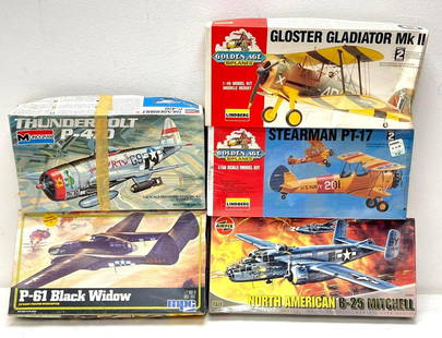 Lindberg Mpc Monogram Airfix Model Airplane Kits