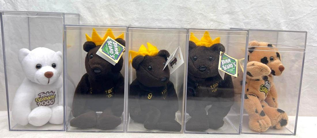 Lot of 5 Bears Teddy Grahams and Bamm Beanos (#0024) on Dec 31, 2022 ...