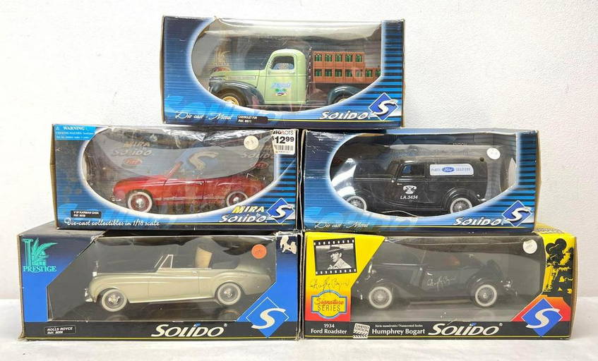 1:18 scale die-cast Five Mira Solido in original boxes (#0179) on Dec ...