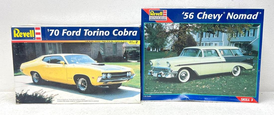 Revell 85-2353 '70 Cobra 85-2489 '56 Nomad unbuilt (#0137) on Mar 25 ...
