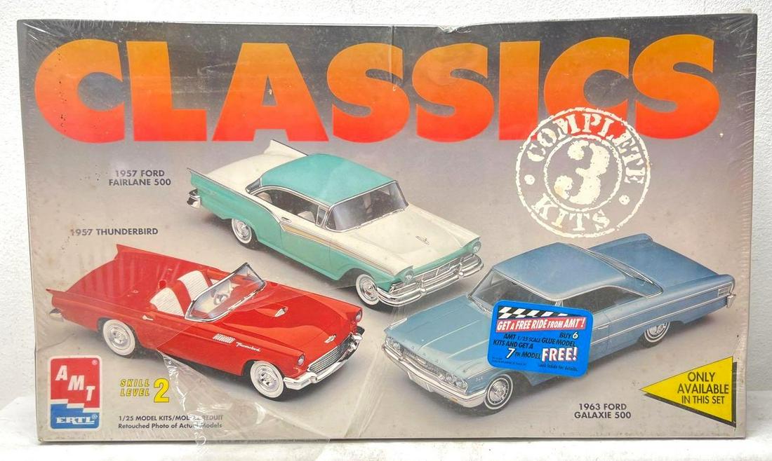 AMT 1/25 8173 Classics 3 complete kits sealed in box - Mar 25, 2023 ...