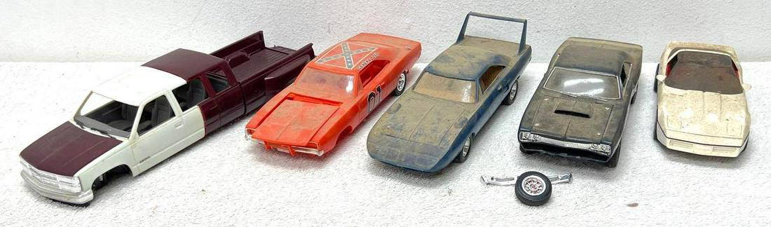 Vintage Built Model Kits For Junkyard Bashing Scrap