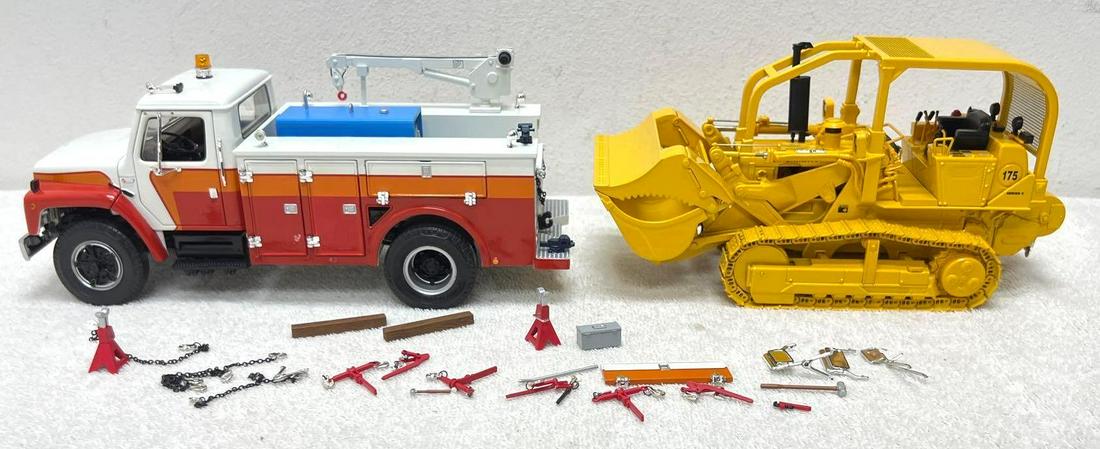 First Gear International S 1954 Truck Ih 175c Crawler Loader Dozer