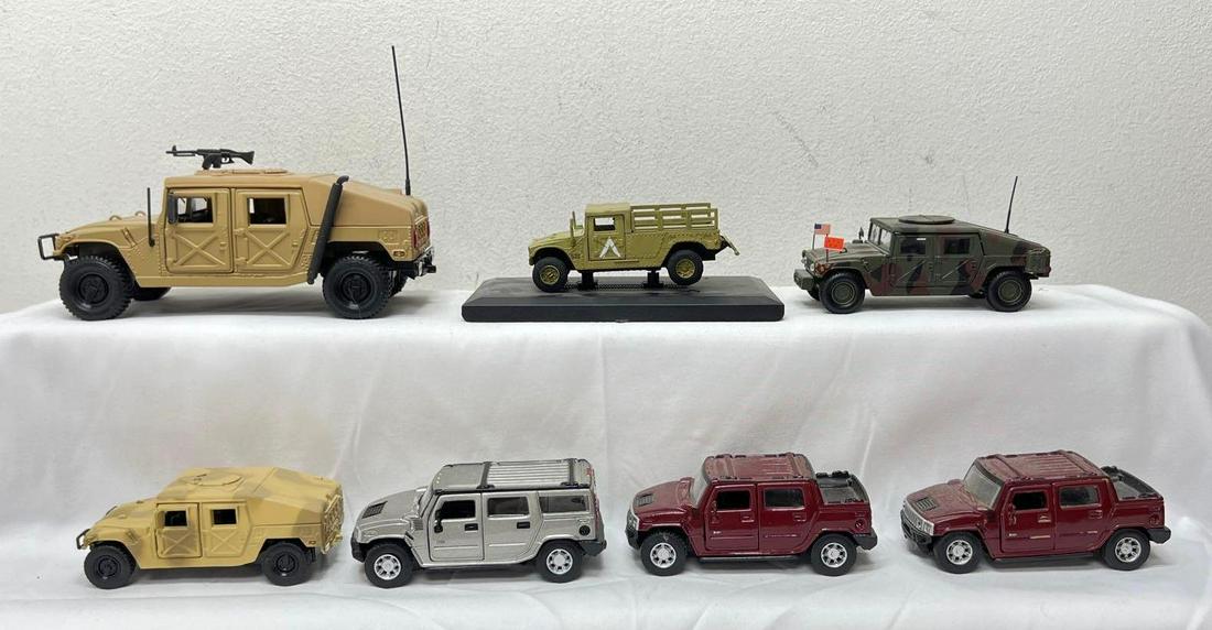 Millennium Maisto Hummer Humvee Group Of Seven Various Scales ...