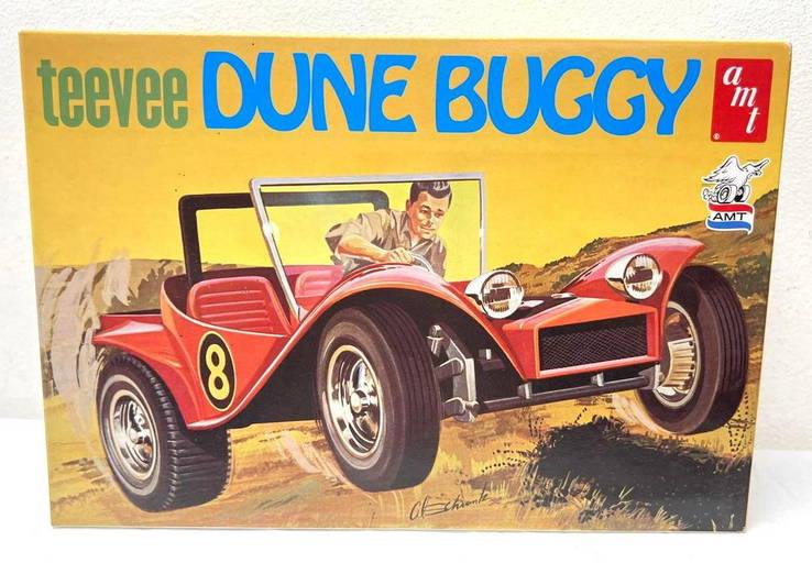 Amt 1/25 Amt907/12 Teevee Dune Buggy Model Kit In Box Parts In Sealed