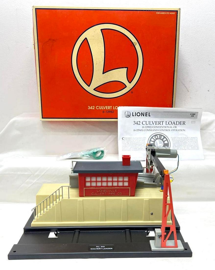 Modern Era Lionel O Gauge 12982 342 Culvert Loader In Box Auction