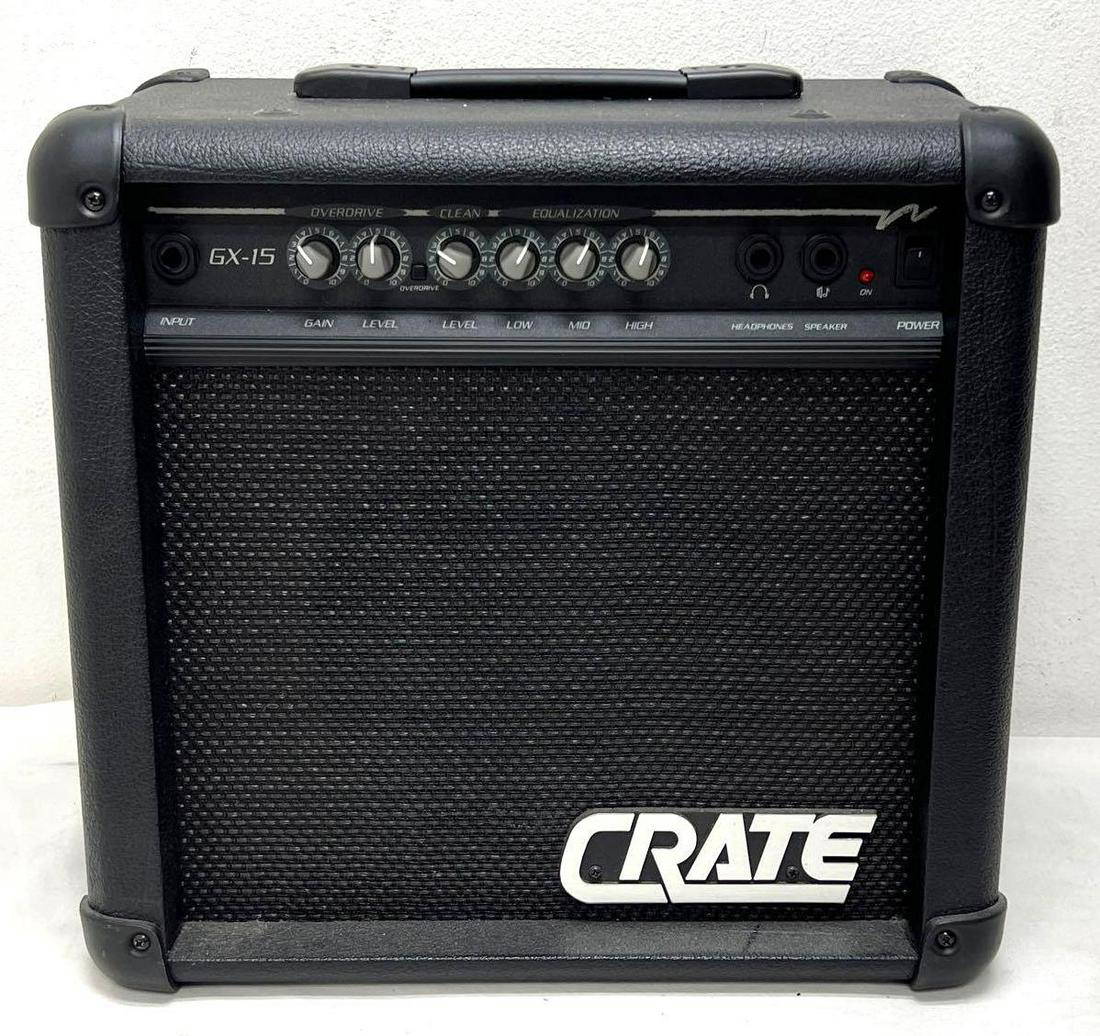 Crate Gx-15 Guitar Amplifier Auction