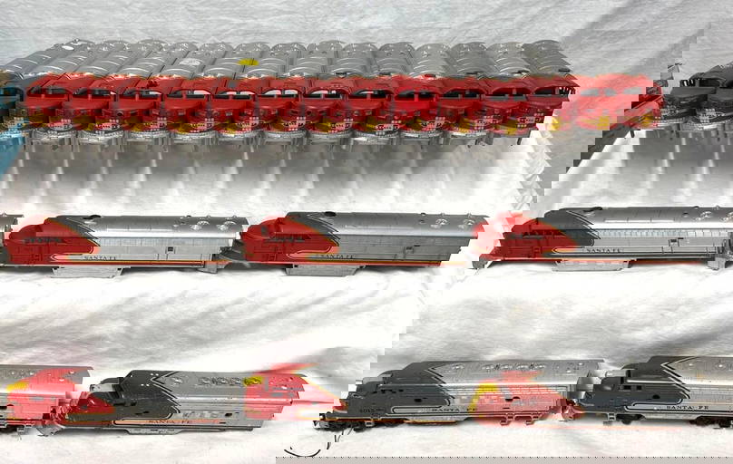 Twenty Ho Scale Santa Fe Diesel Locomotive A Unit
